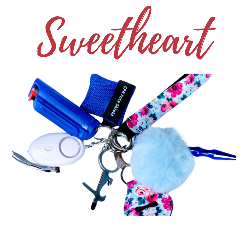 "Sweetheart" Safety Keychain – Triple K Kollection LLC